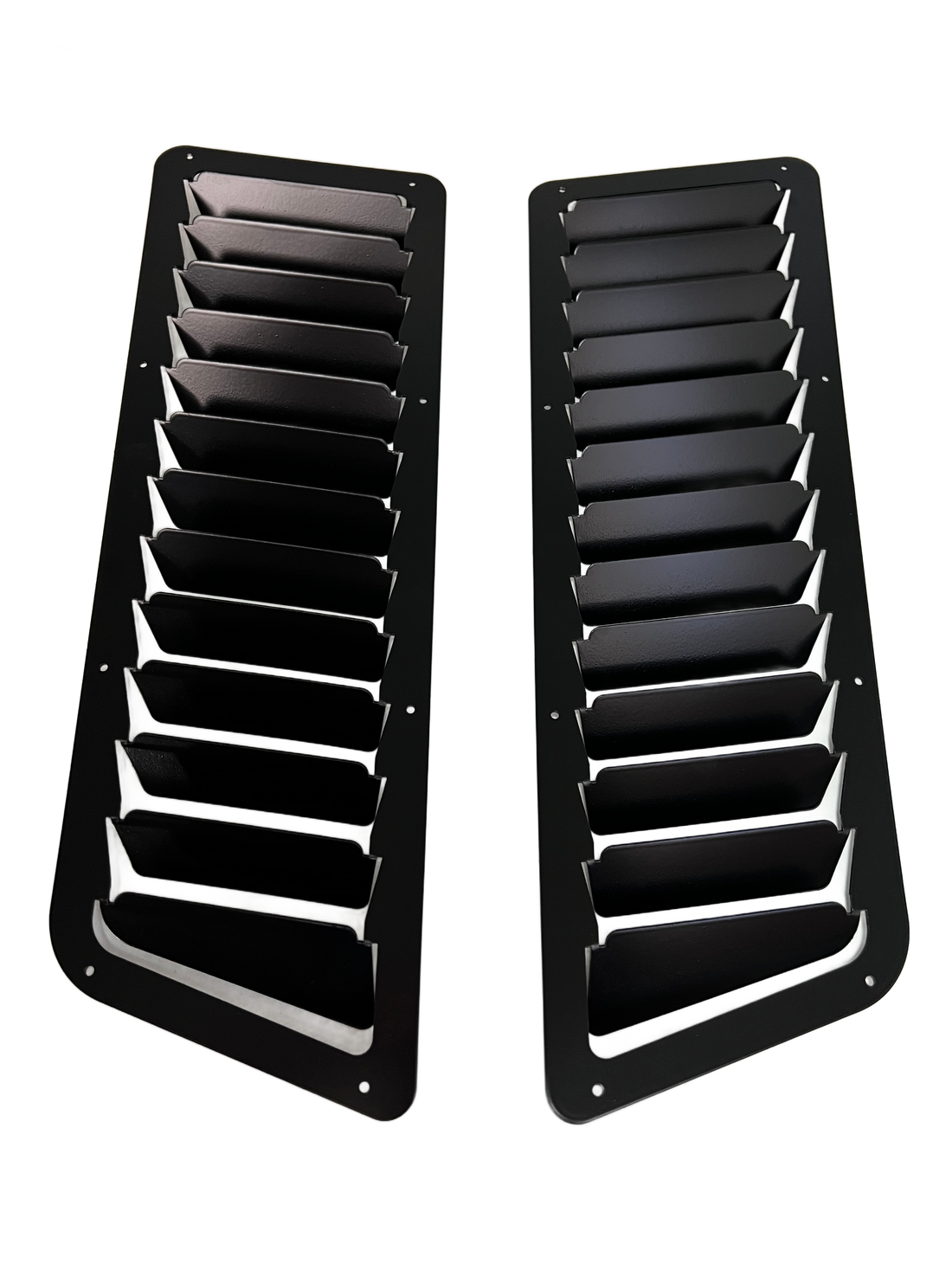 Universal Hood Louvers (Angled) 6x16.7" – Spiked Performance