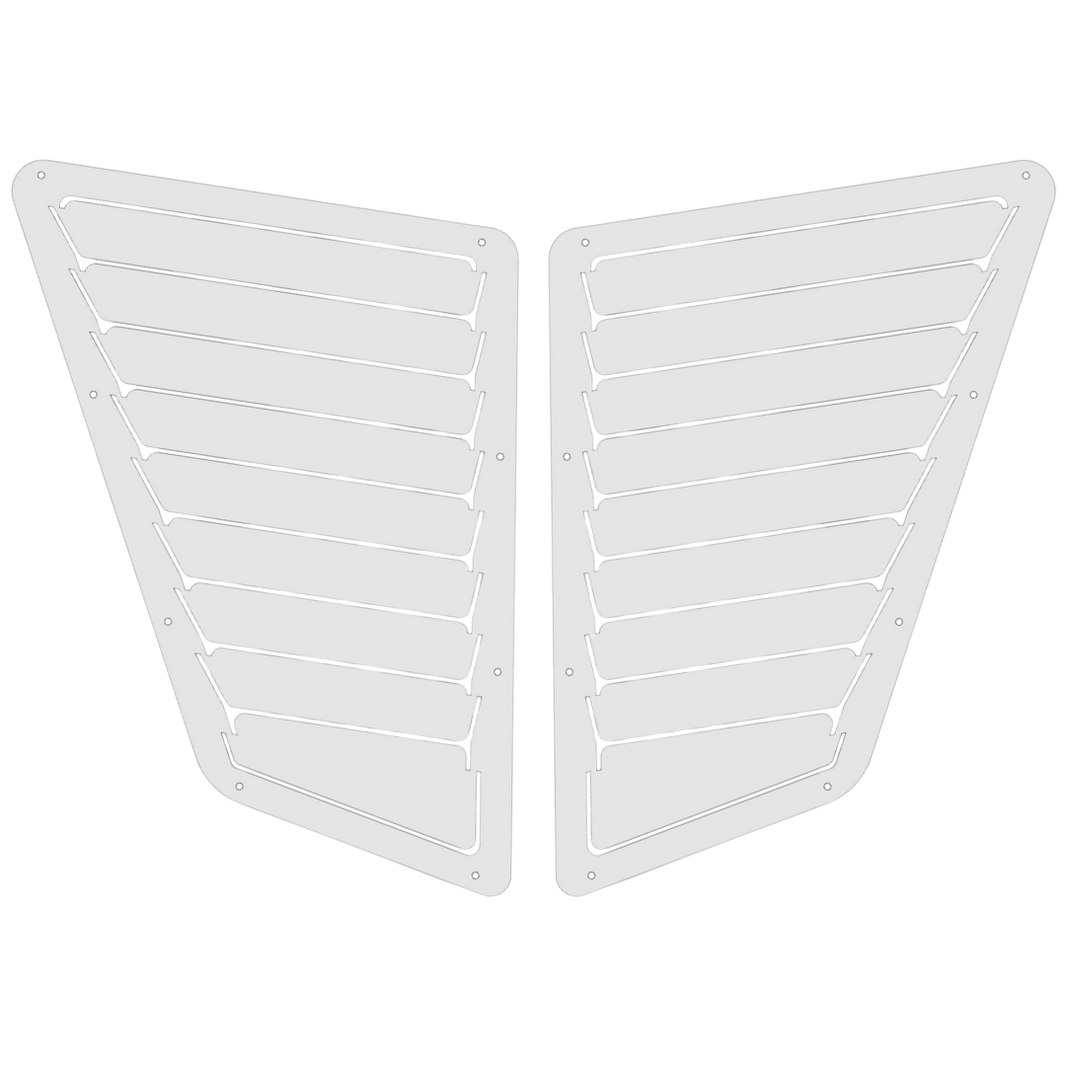 Spiked Performance | Made in the USA Hood Louvers
