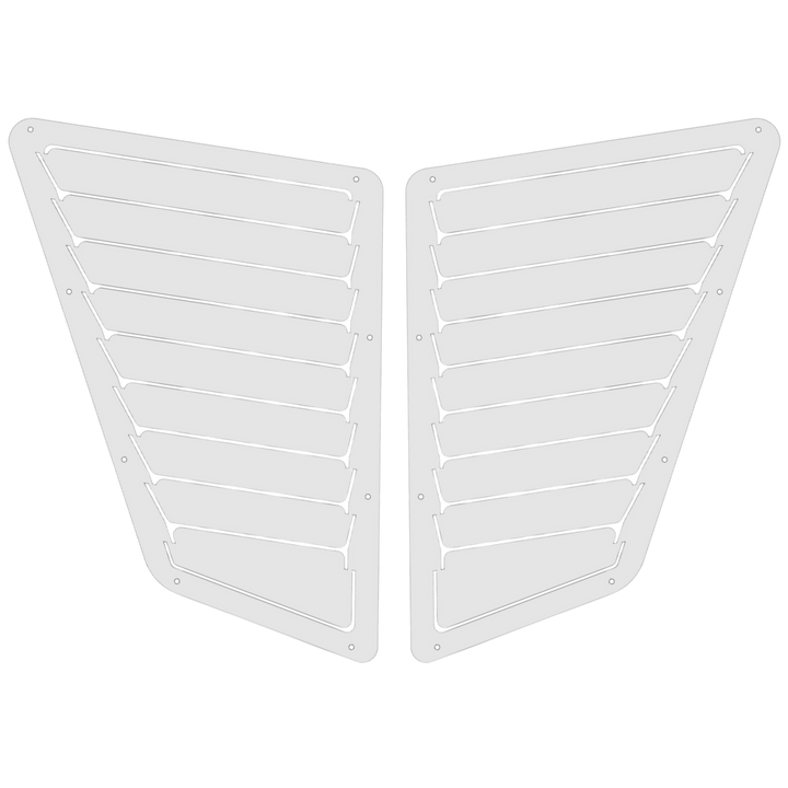 Spiked Performance | Made in the USA Hood Louvers