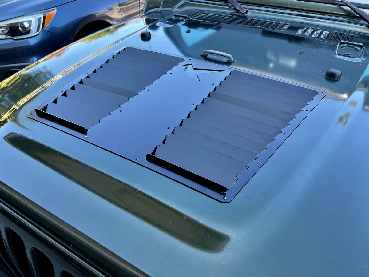 Jeep Wrangler Hood Louvers '97-06 TJ/LJ – Spiked Performance